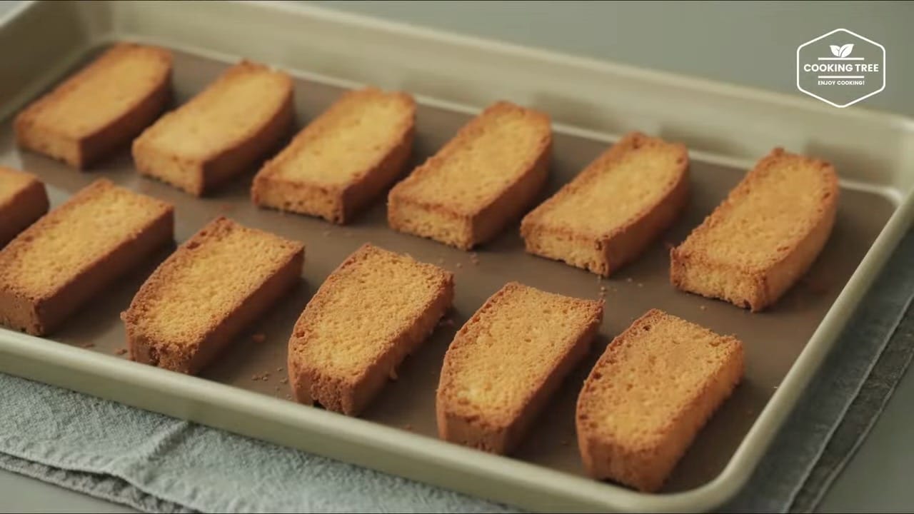 Cake Rusk, Dry Cake Recipe - Cooking Tree