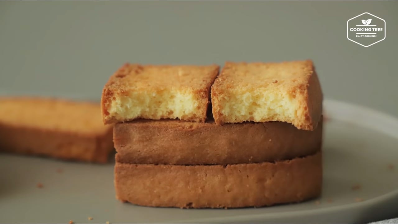 Cake Rusk, Dry Cake Recipe - Cooking Tree