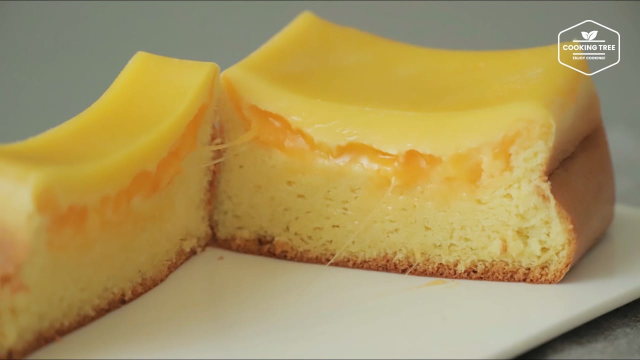 Cheddar Cheese Castella Recipe - Cooking Tree