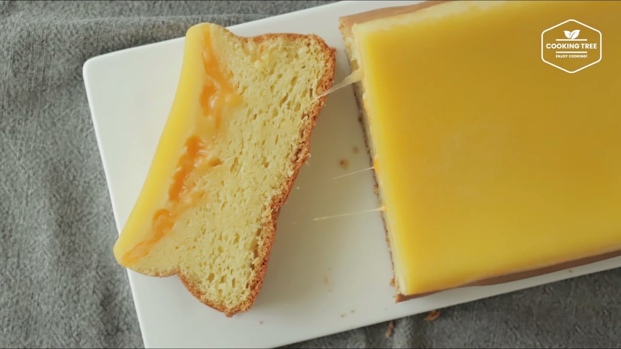 Cheddar Cheese Castella Recipe - Cooking Tree