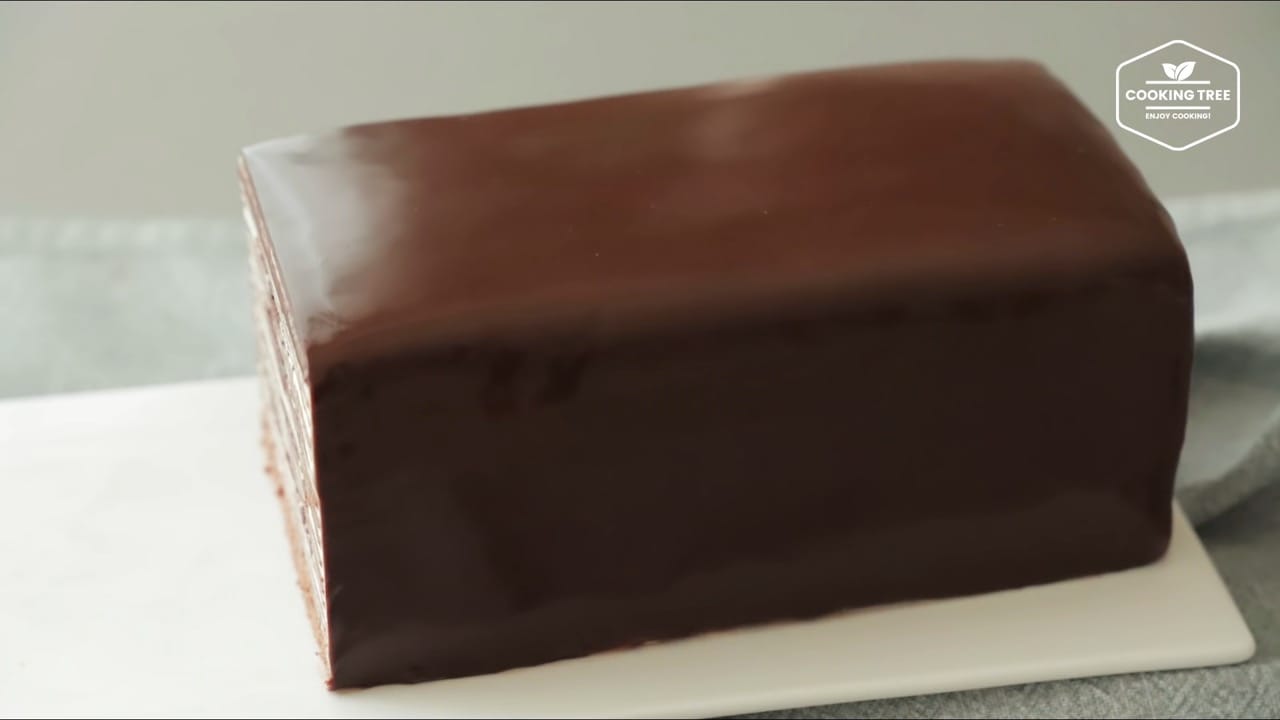 Chocolate Crepe Cake Recipe - Cooking Tree