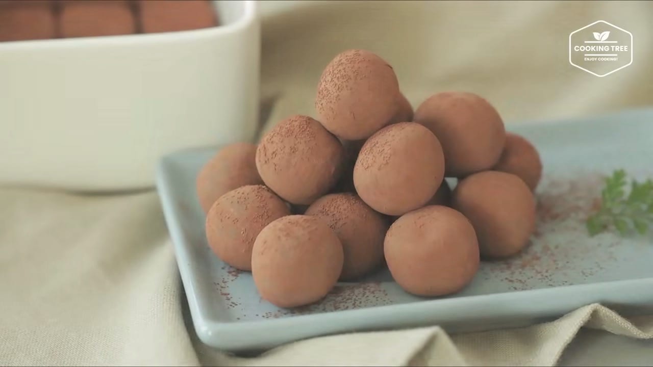 Condensed milk Chocolate Truffles Recipe - Cooking Tree