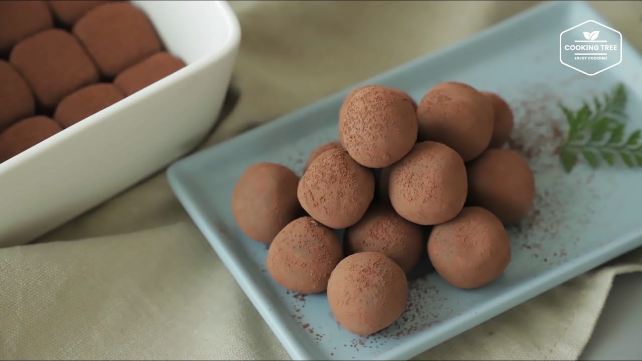 Condensed milk Chocolate Truffles Recipe - Cooking Tree