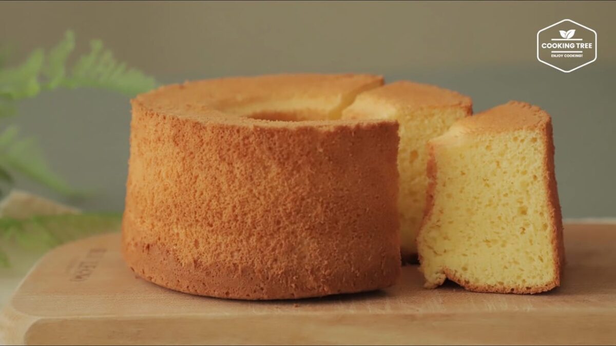 Cream Cheese Chiffon Cake Recipe - Cooking Tree