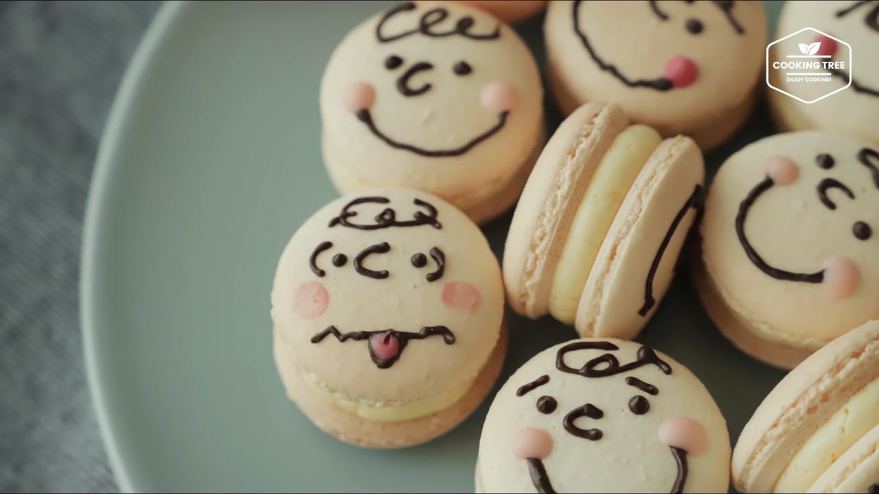 Milk (Condensed milk) Macaron Recipe - Cooking Tree