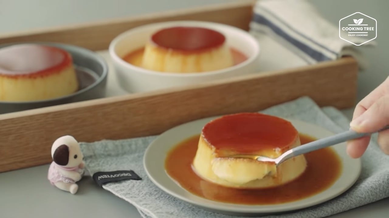 No-Bake and no-Gelatin custard pudding recipe | Cooking Tree