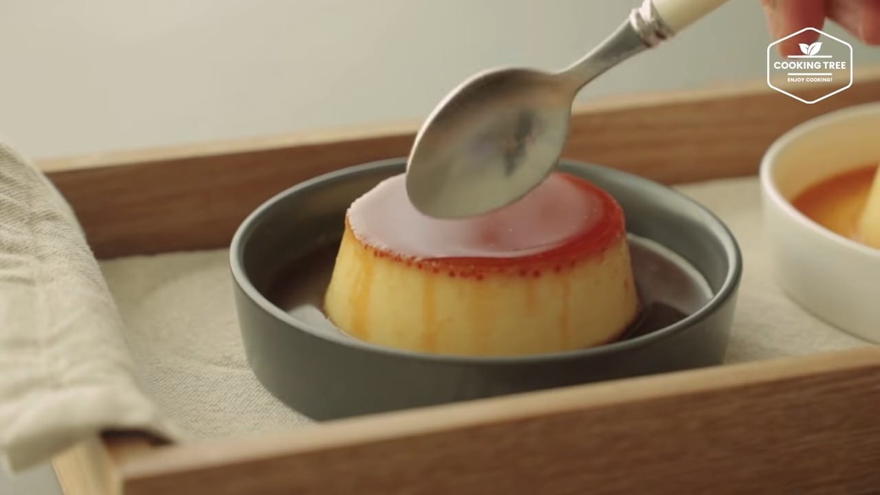 No-Bake and no-Gelatin custard pudding recipe | Cooking Tree