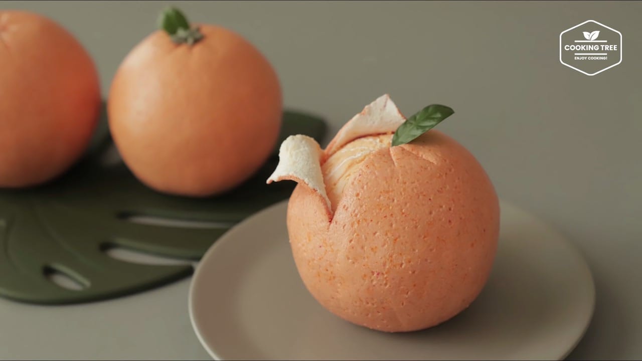 No-Bake Tangerine Cheesecake Recipe - Cooking Tree