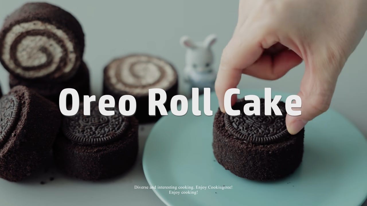 Oreo Roll Cake Recipe - Cooking Tree