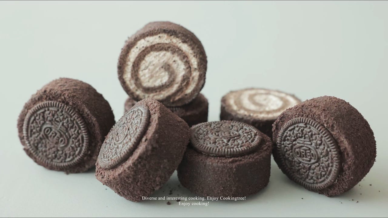 Oreo Roll Cake Recipe - Cooking Tree