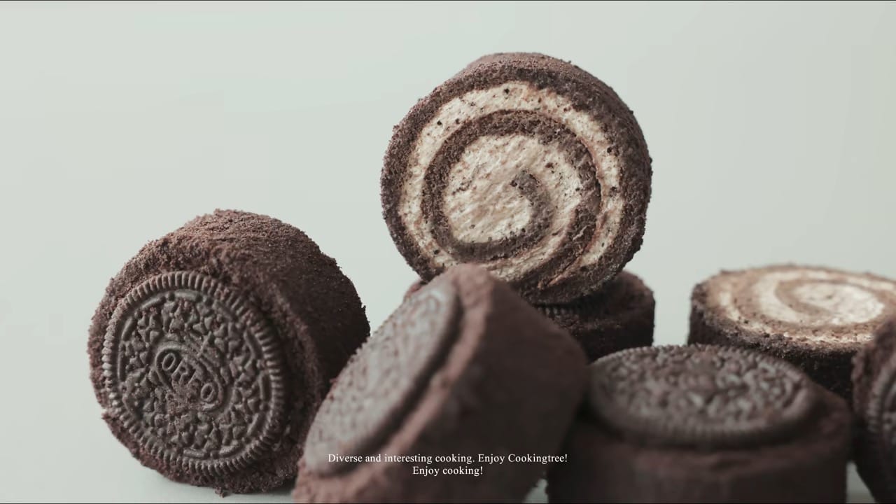 Oreo Roll Cake Recipe - Cooking Tree