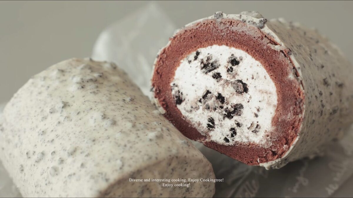 Oreo Roll Cake Recipe - Cooking Tree