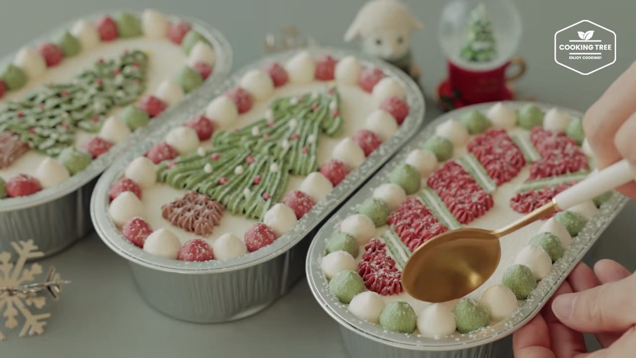 Christmas Gingerbread Lunch Box Cake Recipe - Cooking Tree