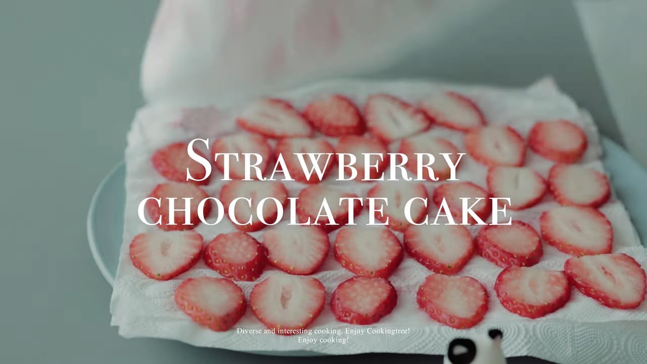 Strawberry Chocolate Cake Recipe | Cooking tree - Cooking Tree