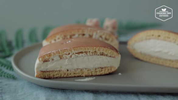 Custard Cream Dorayaki Recipe (Japanese Pancake) | Cooking Tree