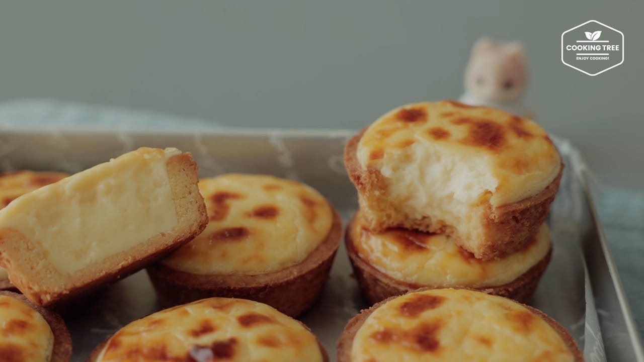 Bake Cheese Tart Recipe - Cooking Tree