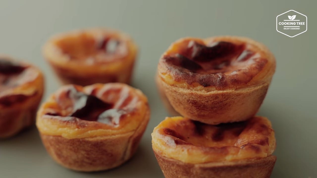 Bread Egg Tart Recipe - Cooking Tree