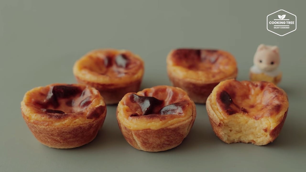 Bread Egg Tart Recipe - Cooking Tree