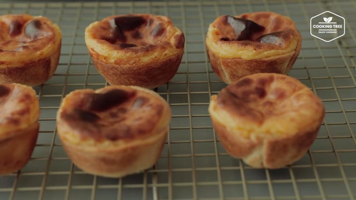Bread Egg Tart Recipe - Cooking Tree