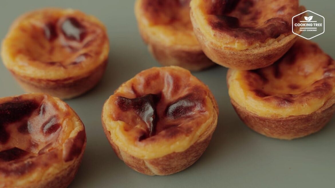 Bread Egg Tart Recipe - Cooking Tree