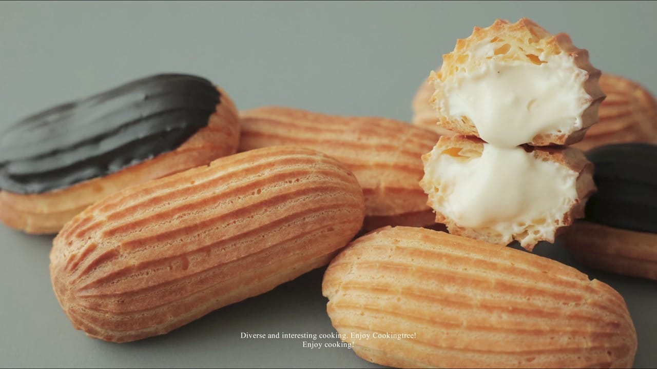 Eclair Recipe | Cooking Tree