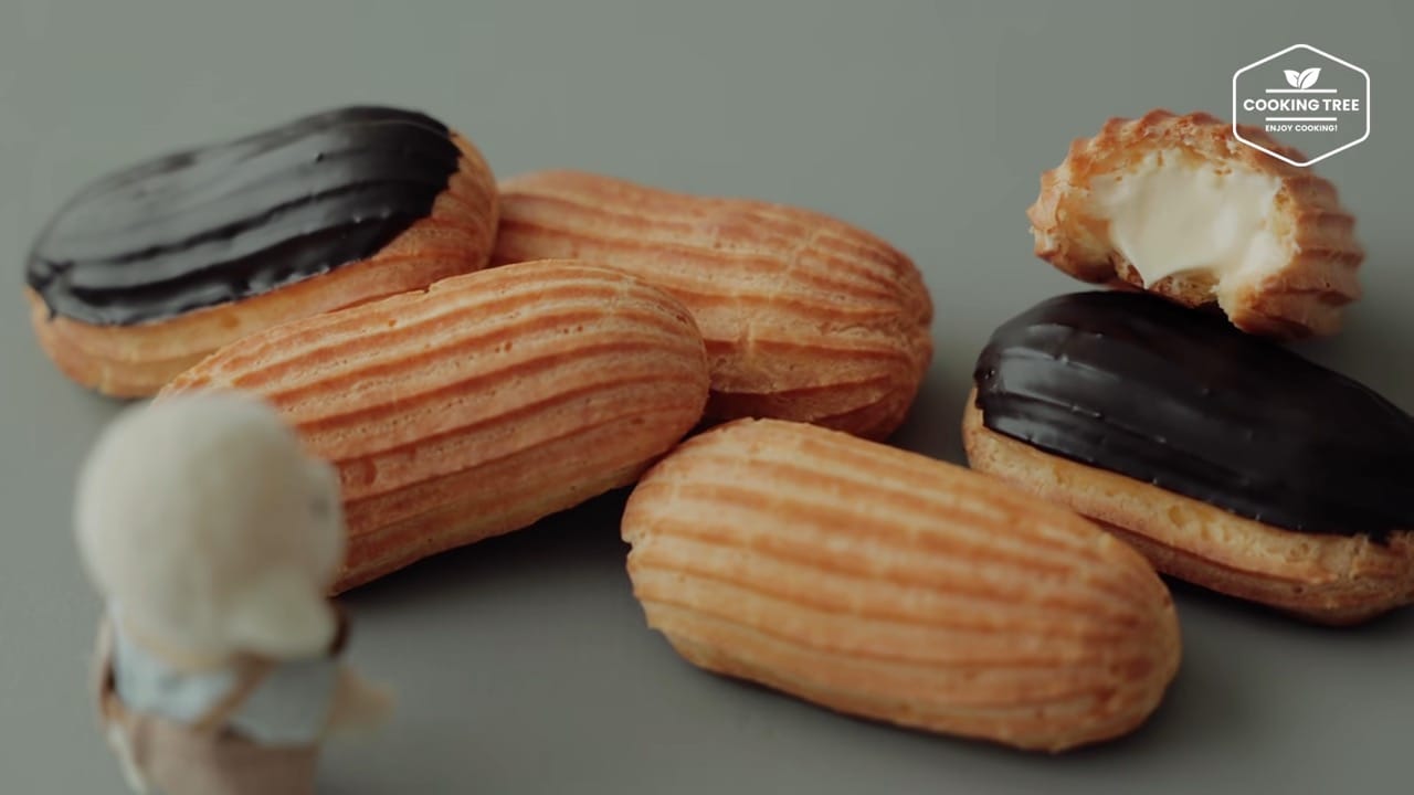 Eclair Recipe | Cooking Tree
