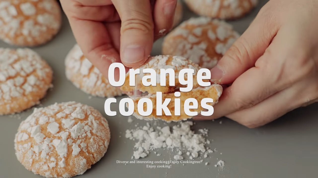 Soft Orange Cookies Recipe - Cooking Tree