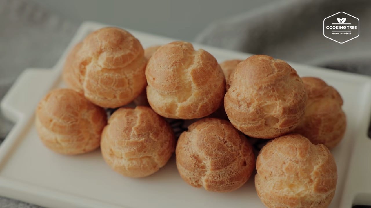 Cream puffs (Choux) Recipe - Cooking Tree