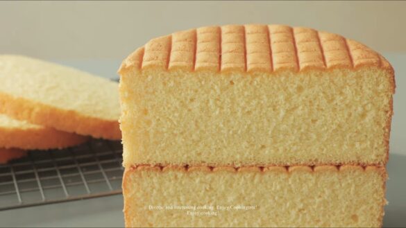 Vanilla Sponge Cake (Genoise) Recipe - Cooking Tree