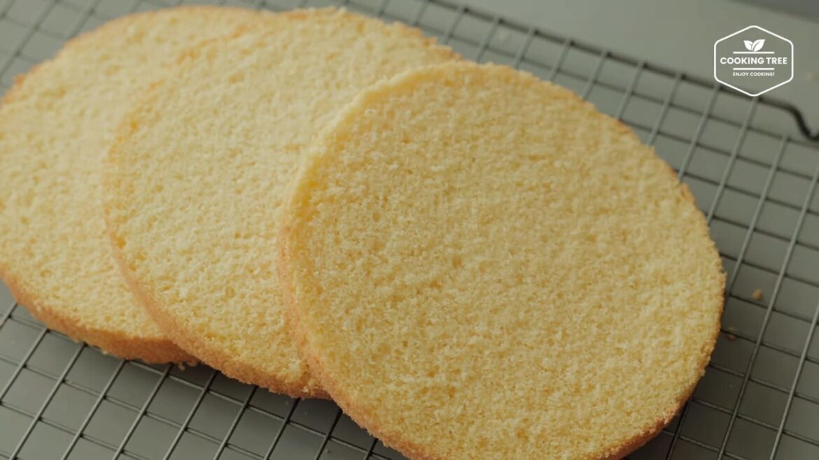 Vanilla Sponge Cake (Genoise) Recipe - Cooking Tree