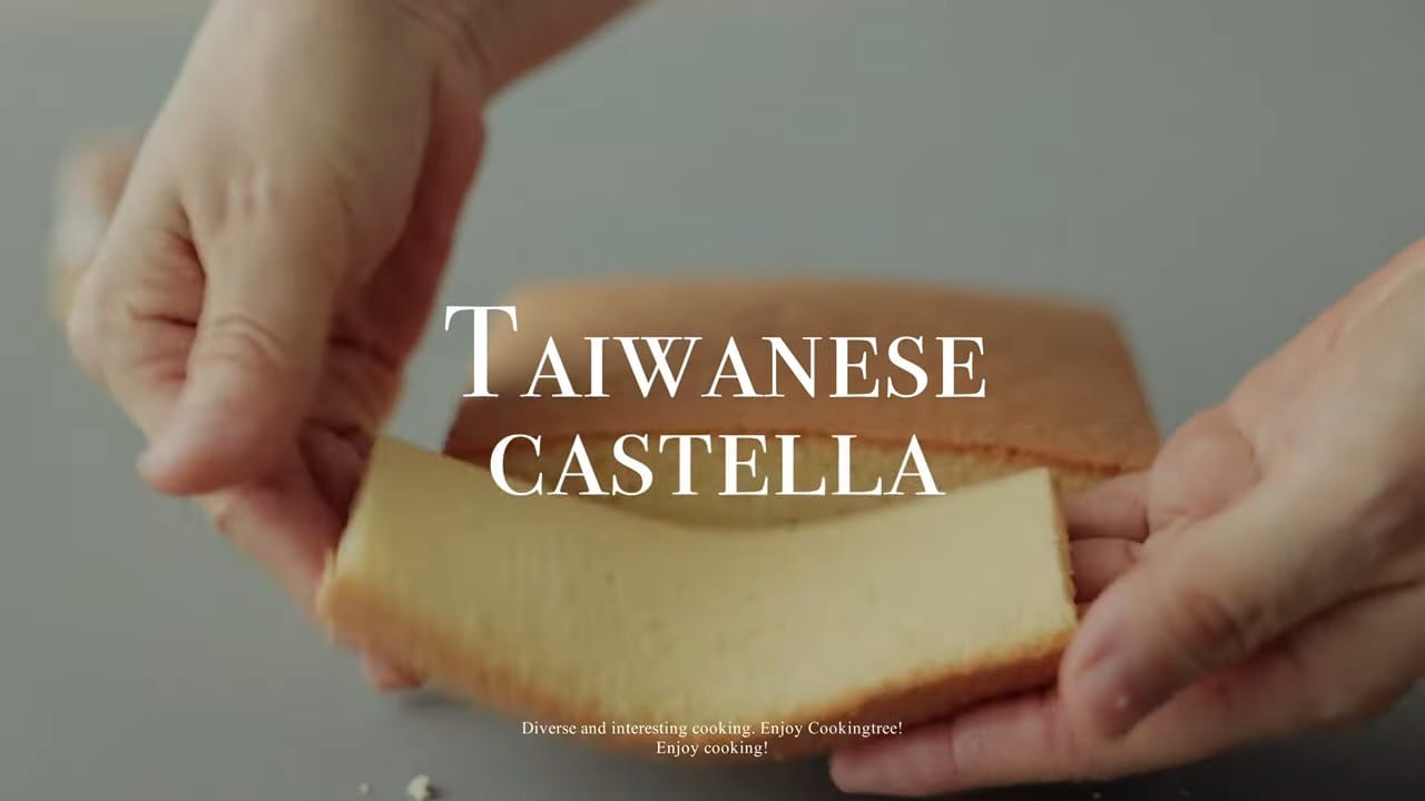 Taiwanese Castella Cake Recipe - Cooking Tree