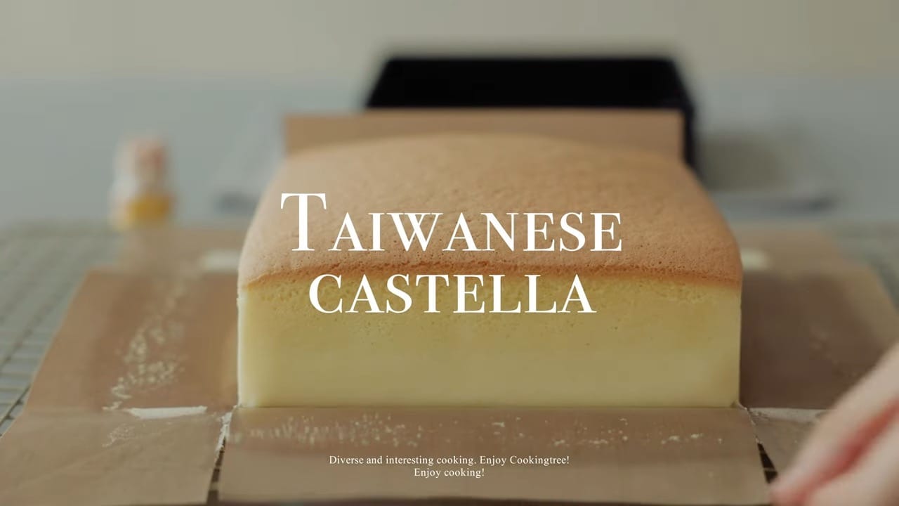 Taiwanese Castella Cake Recipe - Cooking Tree