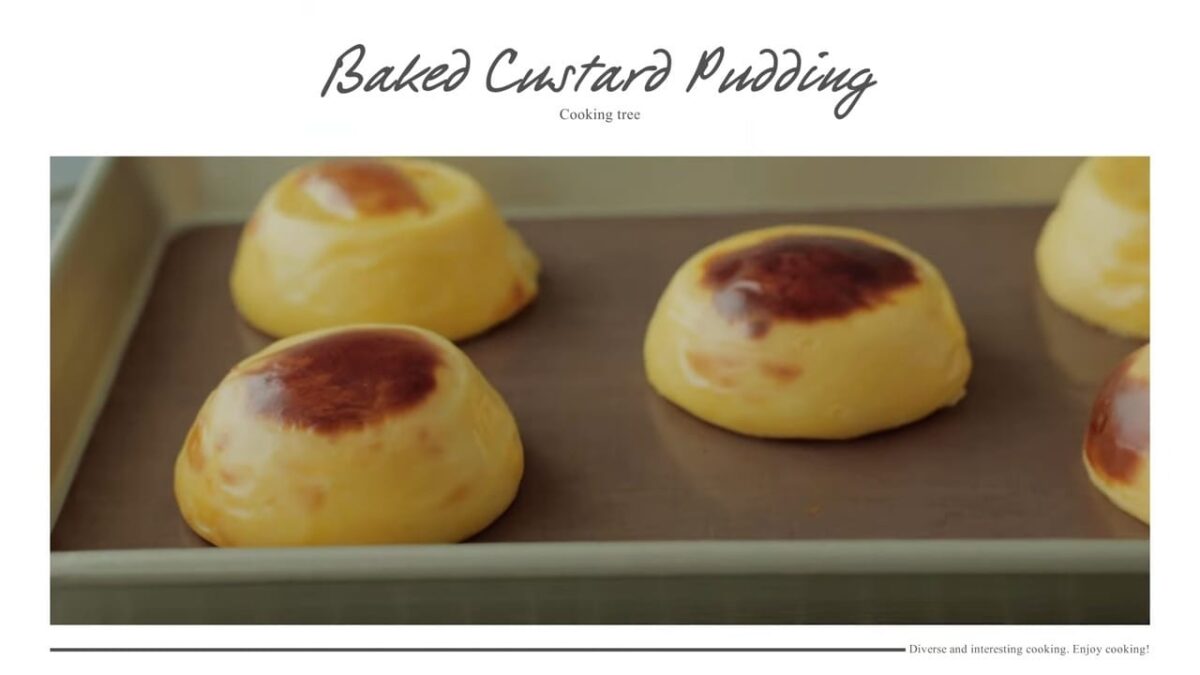 Baked Custard Pudding Recipe - Cooking Tree