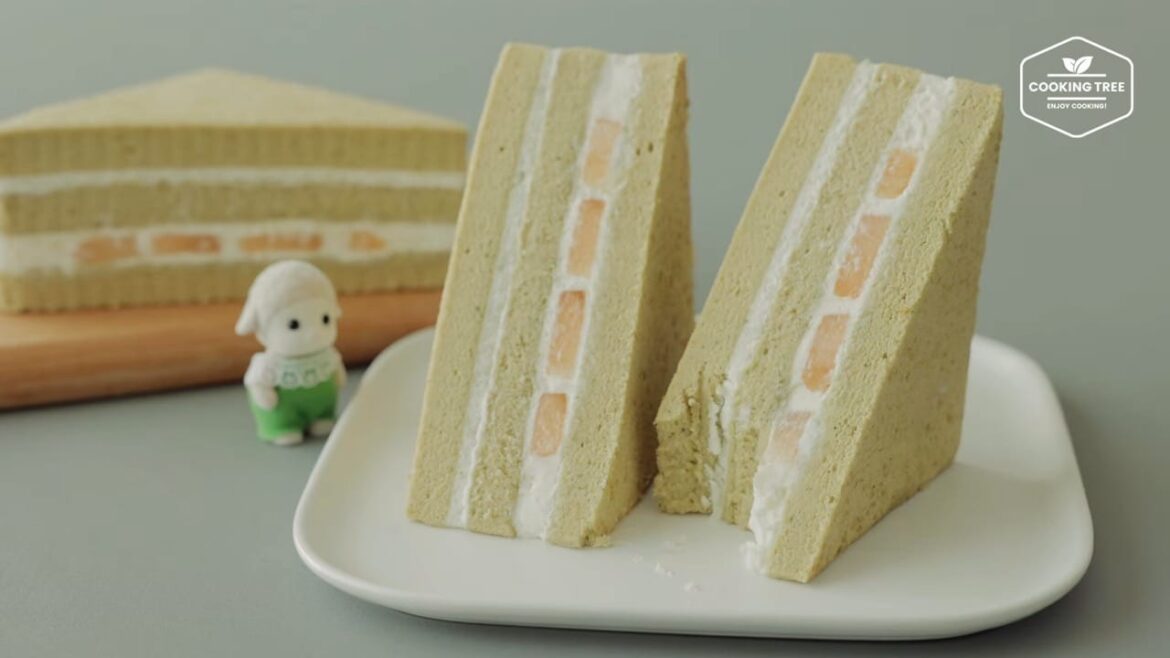 Melon Sandwich Cake Recipe | Cooking Tree