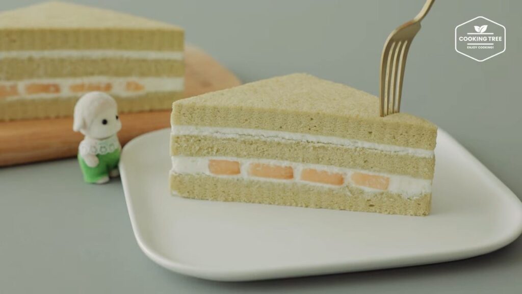 Melon Sandwich Cake Recipe - Cooking Tree