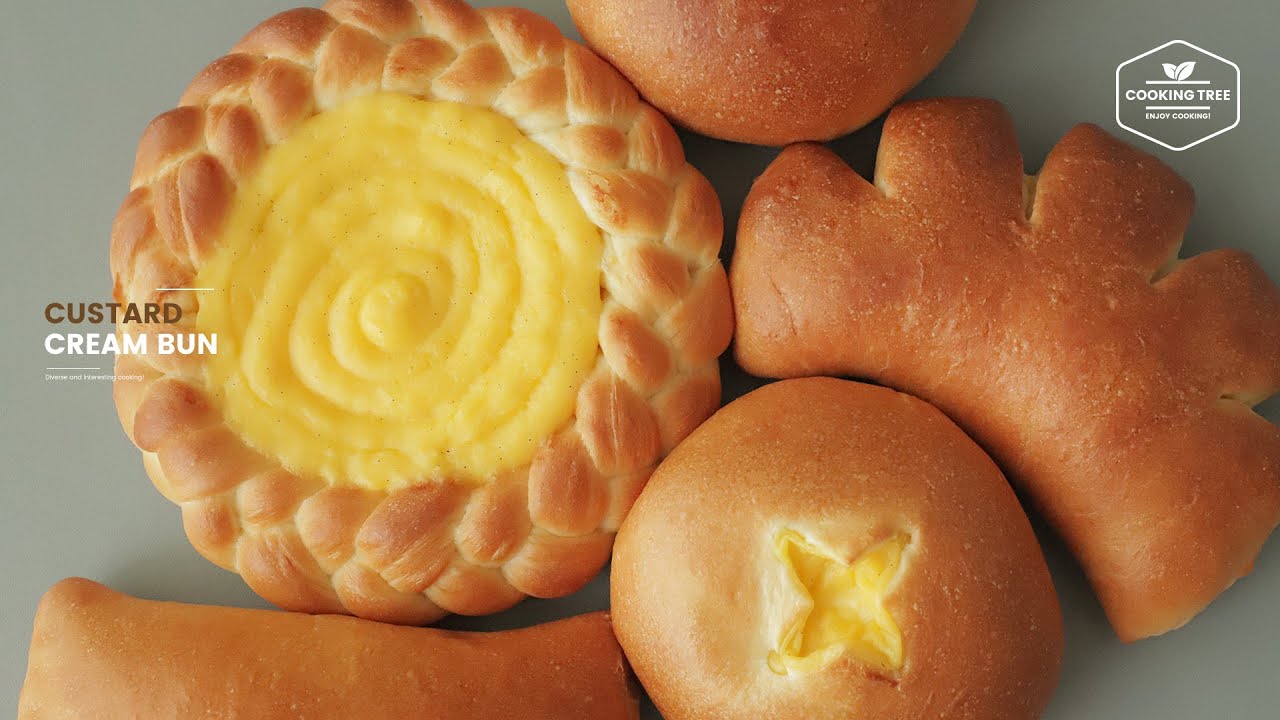 Custard Cream Bun Recipe
