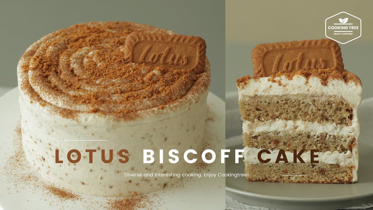 Lotus Biscoff Cake Recipe