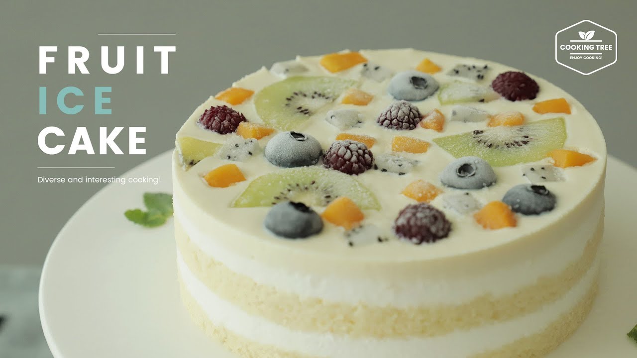 Summer Fruit Ice Cake Recipe