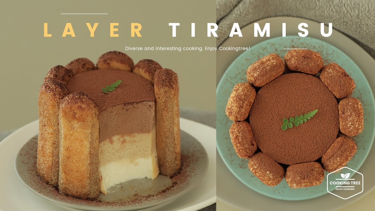 Layer tiramisu mousse cake Recipe