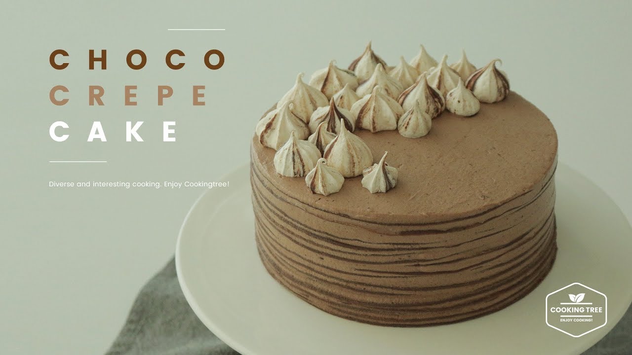 Chocolate Crepe Cake Recipe
