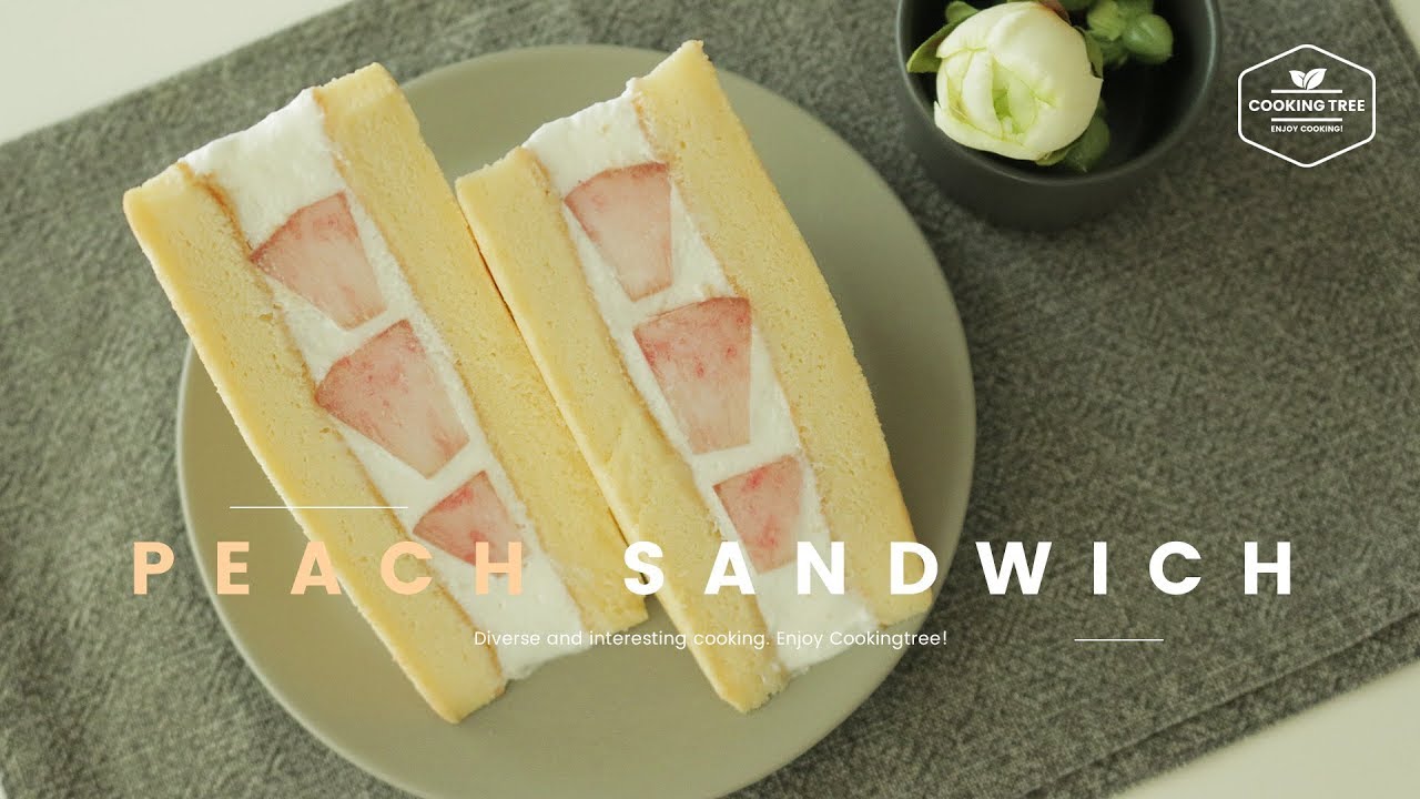 Peach sandwich Recipe