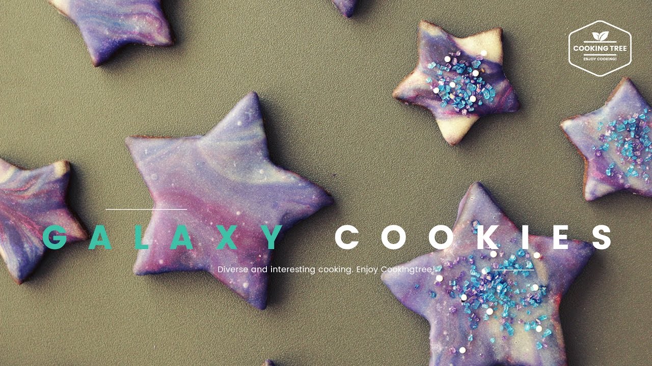 How to make Galaxy chocolate cookies