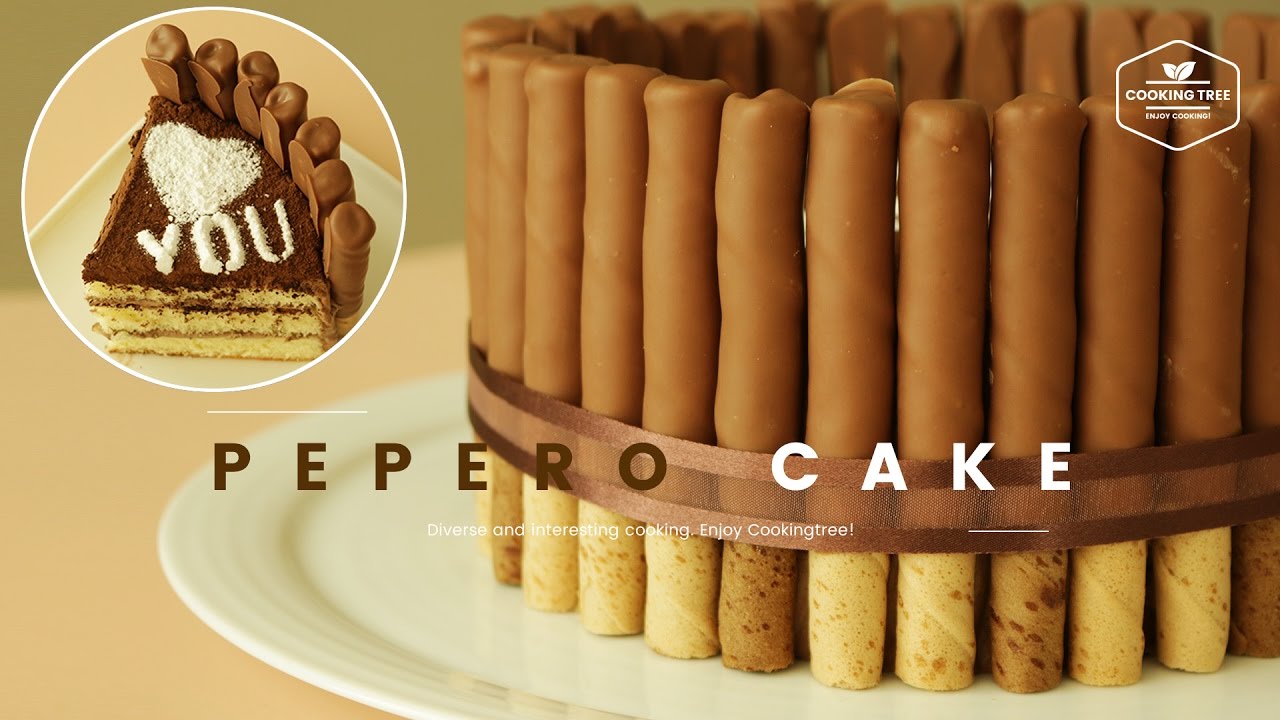 How to make Pepero Day Chocolate Cake