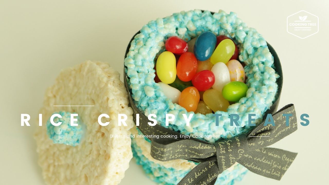 How to make Gift box Rice crispy treats