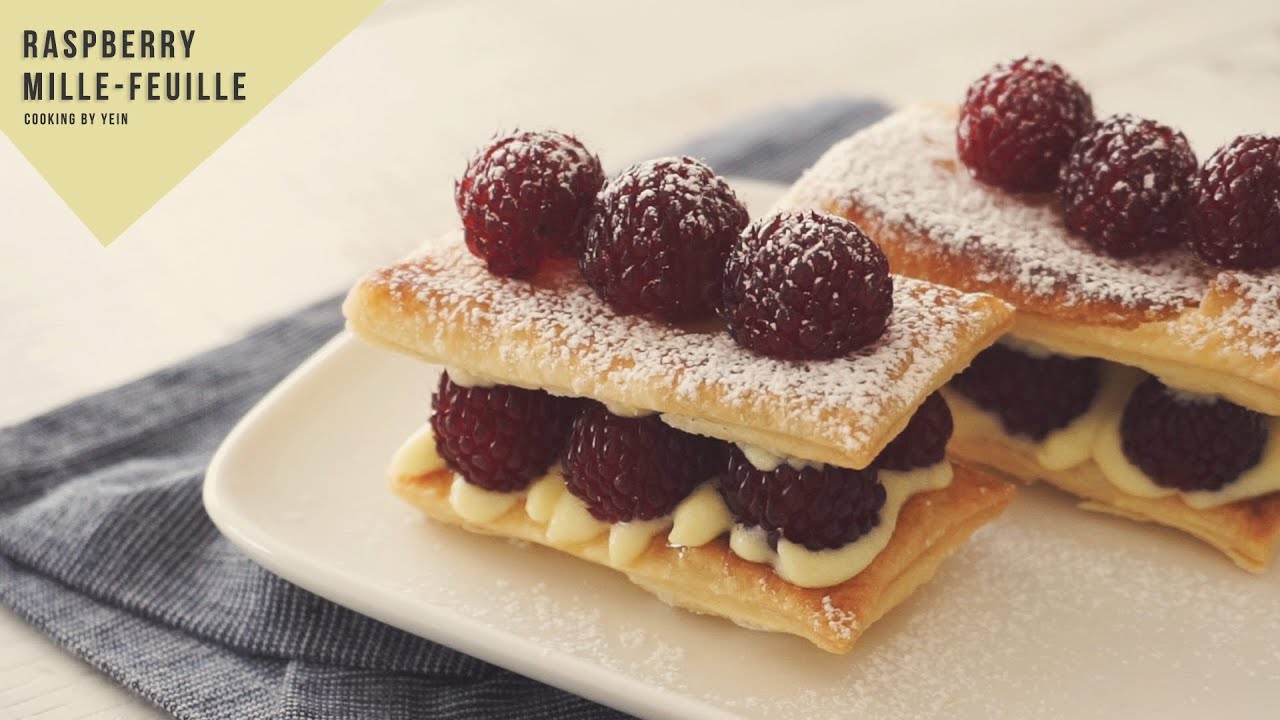 How to make Raspberry mille-feuille