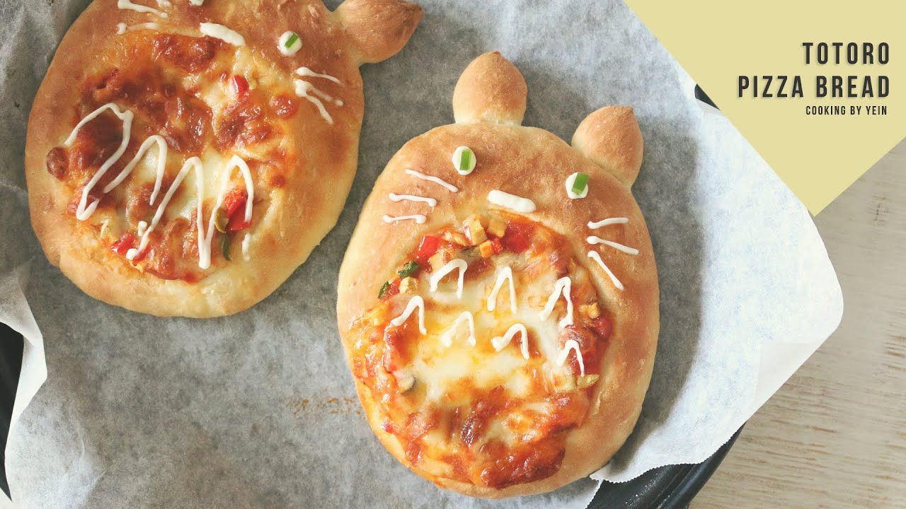 How to Make Totoro Pizza Bread