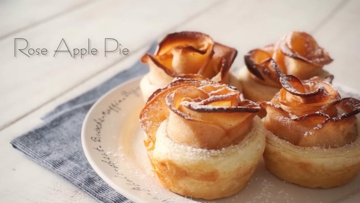 How to make Rose Apple Pie (Apple Tart recipe)