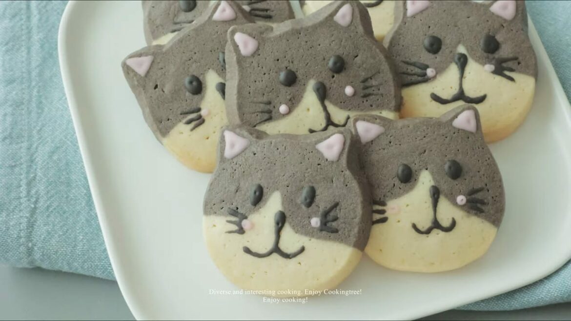 Cat Icebox Cookies Recipe - Cooking Tree