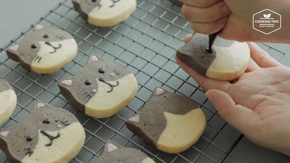 Cat Icebox Cookies Recipe - Cooking Tree