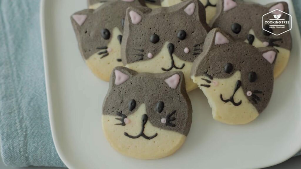 Cat Icebox Cookies Recipe - Cooking Tree